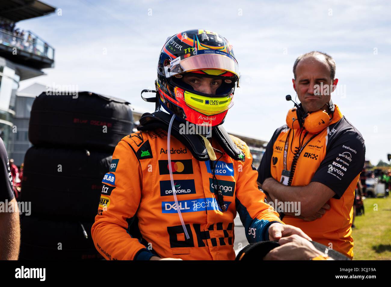 Autodromo di Monza, Monza, Italy. 7.September.2025; Oscar Piastri of Australia and McLaren F1 ...