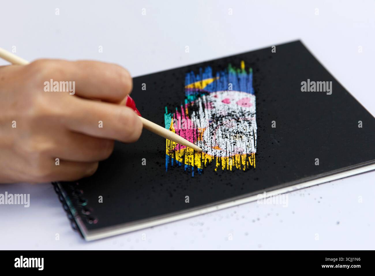 Scratch off layer hi-res stock photography and images - Alamy