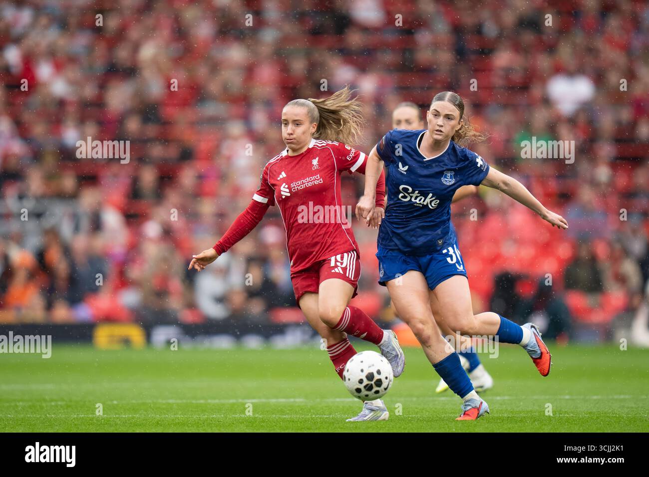 Liverpool FC v Everton FC Barclays Womens Super League ANFIELD STADIUM ...