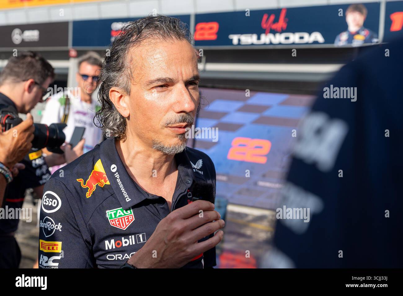 Laurent Mekies (Teamchef Oracle Red Bull Racing, Frankreich), ITA, Formel 1 Weltmeisterschaft ...