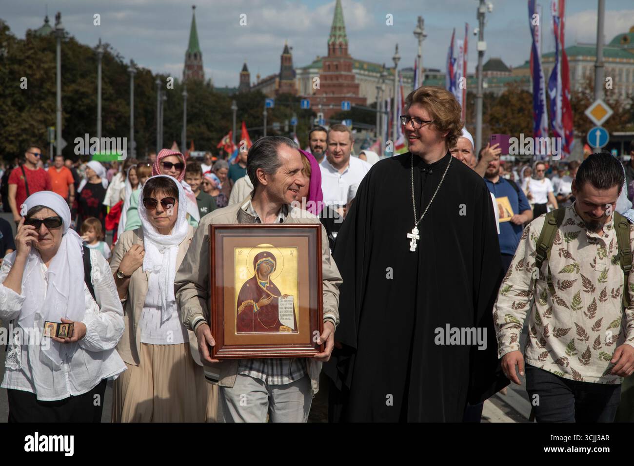 Moscow, Russia. 7th of September, 2025. Russian Orthodox Church ...