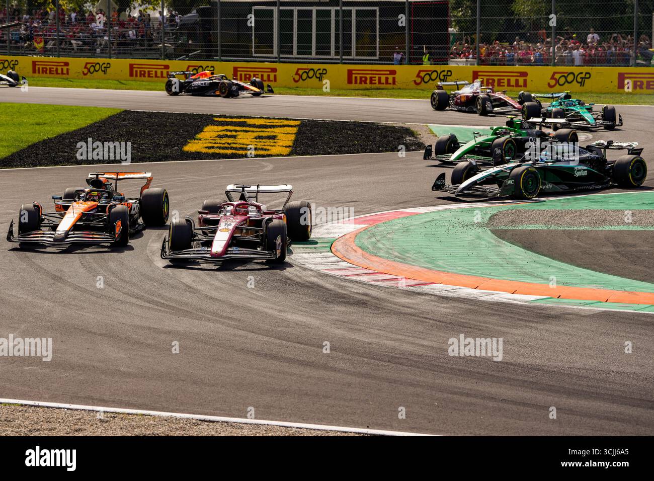 07/09/2025, Monza, Autodromo di Monza, Formula 1: Gran Premio d'Italia: Race, #16 Charles ...