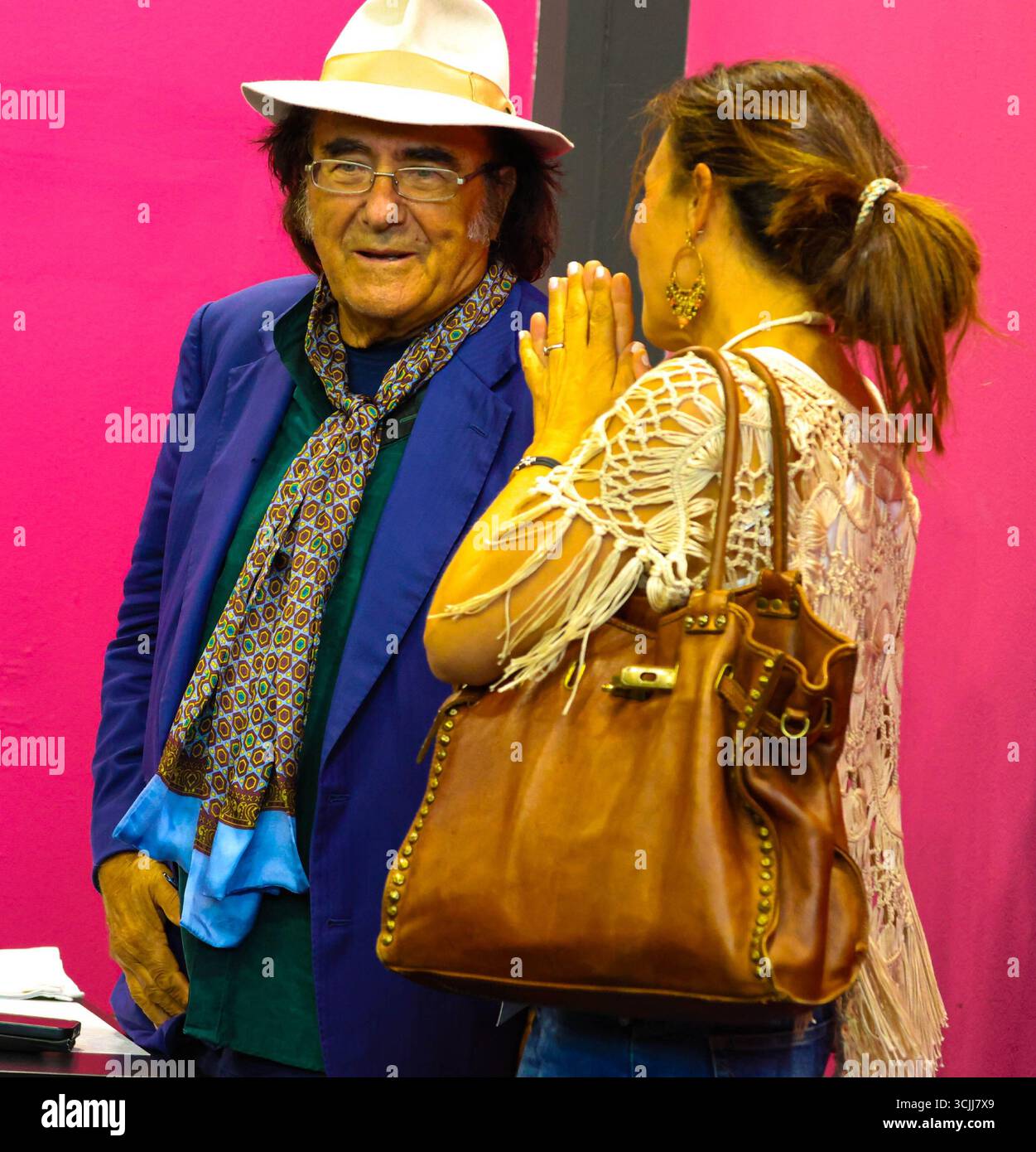 Milan, Italy. 7th Sep, 2025. Milan (Italy), 09/07/2025 - Singer Al Bano ...