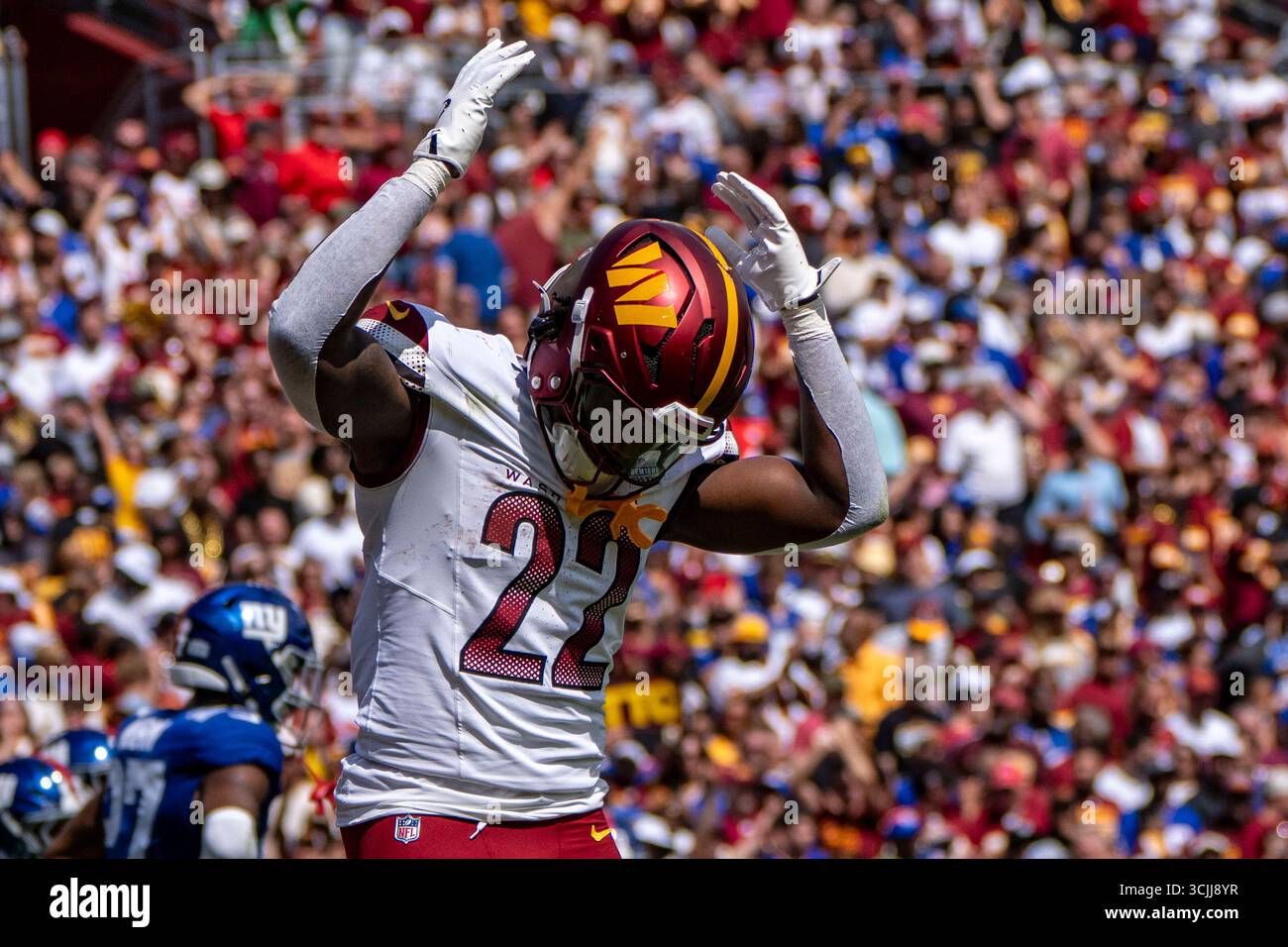 Washington Commanders Running Back Jacoby Croskey-Merritt (22 ...