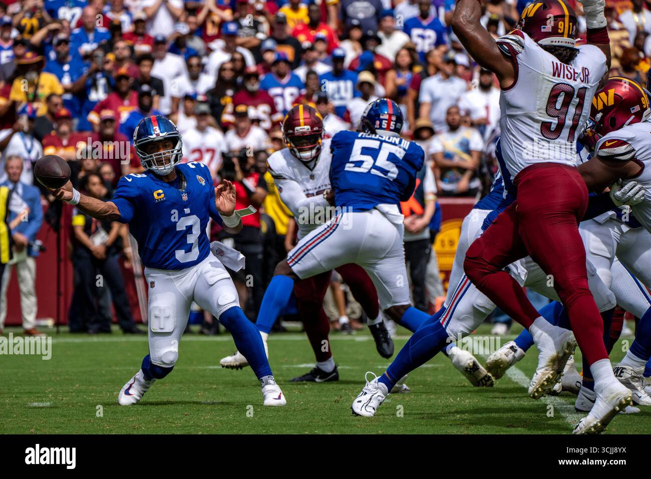 Russell wilson giants 2025 hi-res stock photography and images - Alamy