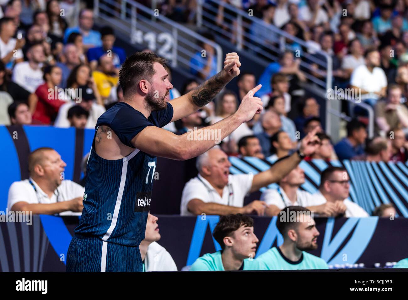 07.09.2025, Riga Arena, Riga, FIN, Eurobasket 205, Basketball ...