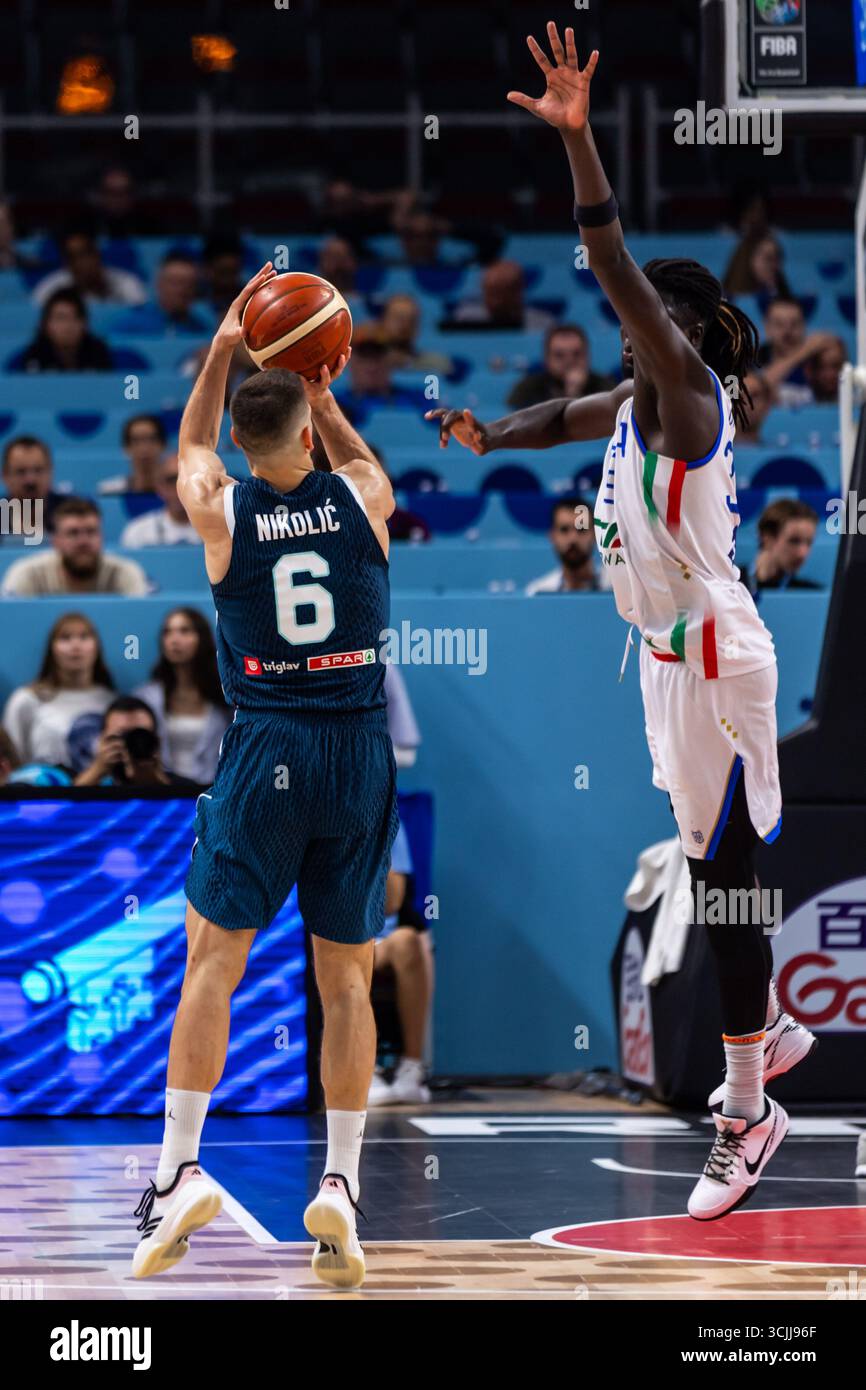 07.09.2025, Riga Arena, Riga, FIN, Eurobasket 205, Basketball ...