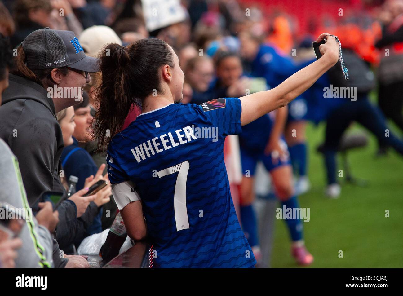 Anfield, Liverpool, England, 7th Septmber 2025 Clare Wheeler (7 Everton ...