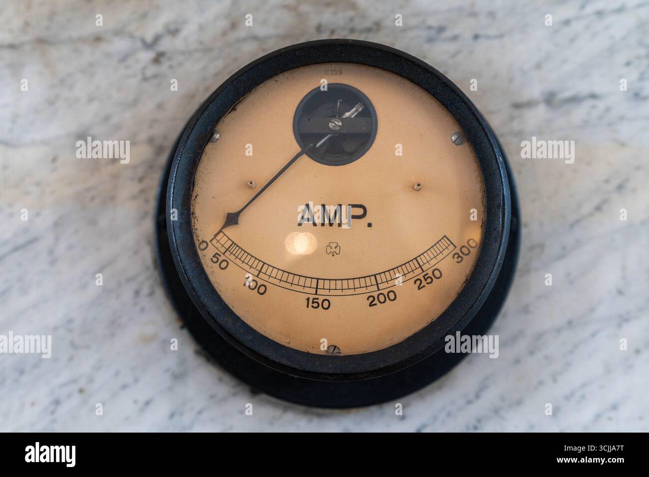 Analog Ammeter Measuring Electrical Current, Close-Up Stock Photo - Alamy