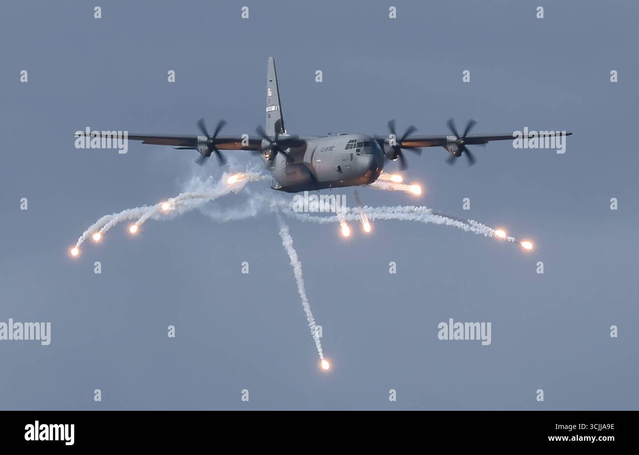 UK: International Ayr Show, Ayr, 5 September 2025 The USAF C130J Super ...