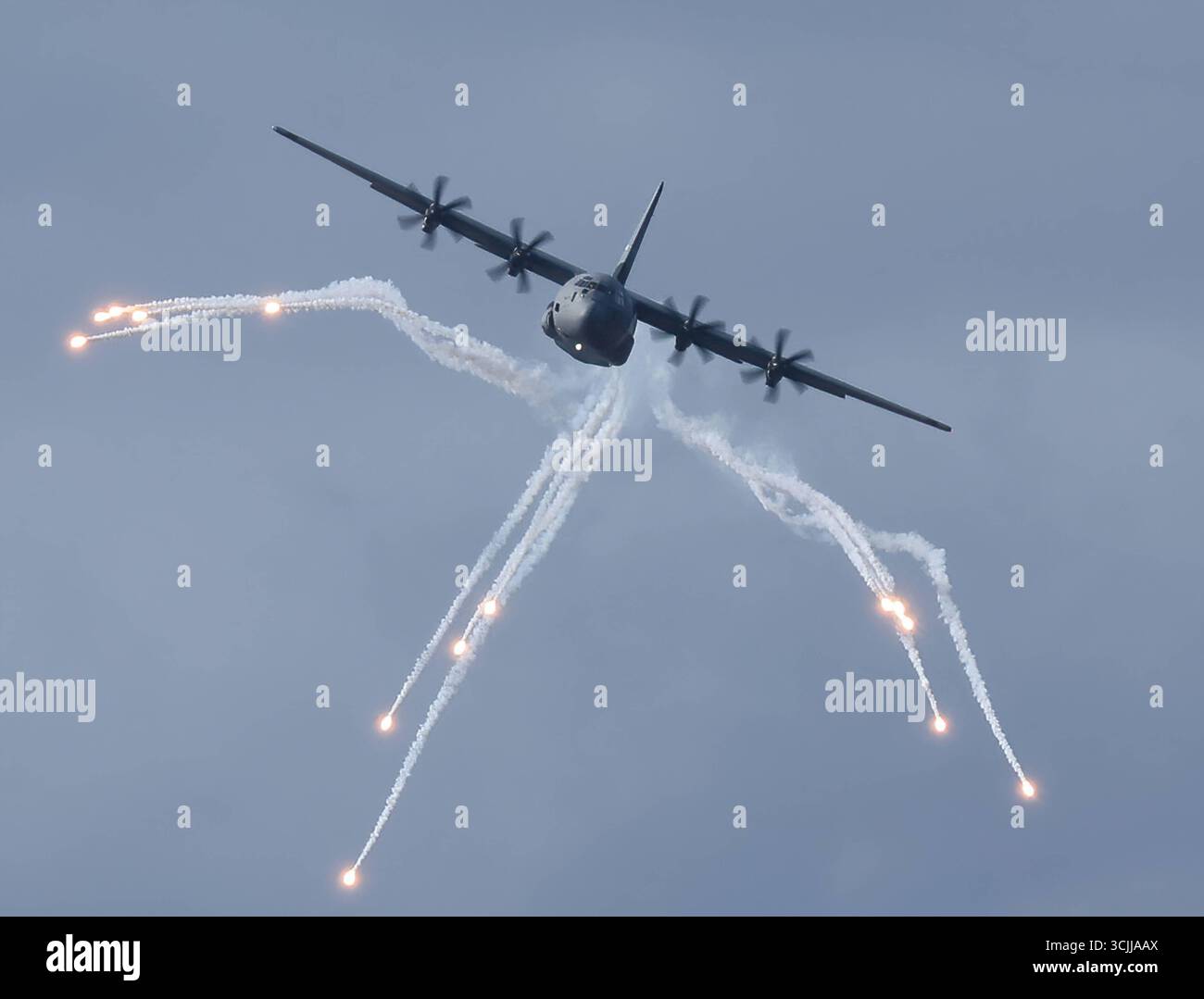 UK: International Ayr Show, Ayr, 5 September 2025 The USAF C130J Super ...