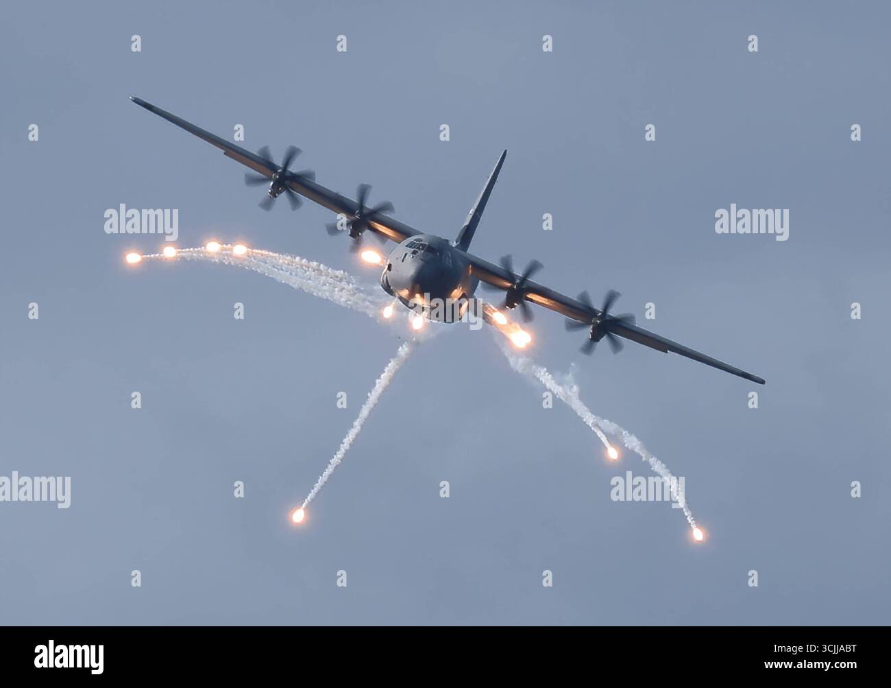 UK: International Ayr Show, Ayr, 5 September 2025 The USAF C130J Super ...