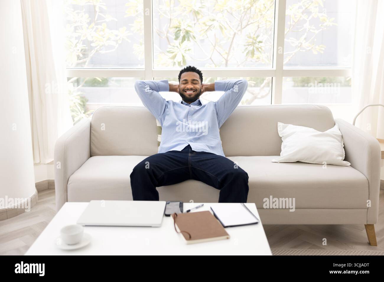 African american businessman finishing hi-res stock photography and ...