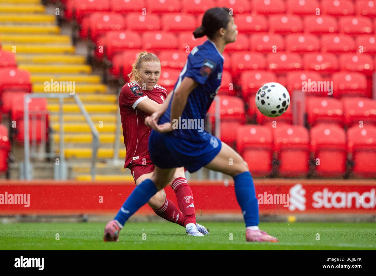 Anfield, Liverpool, England, 7th Septmber 2025 Ceri Holland (18 ...