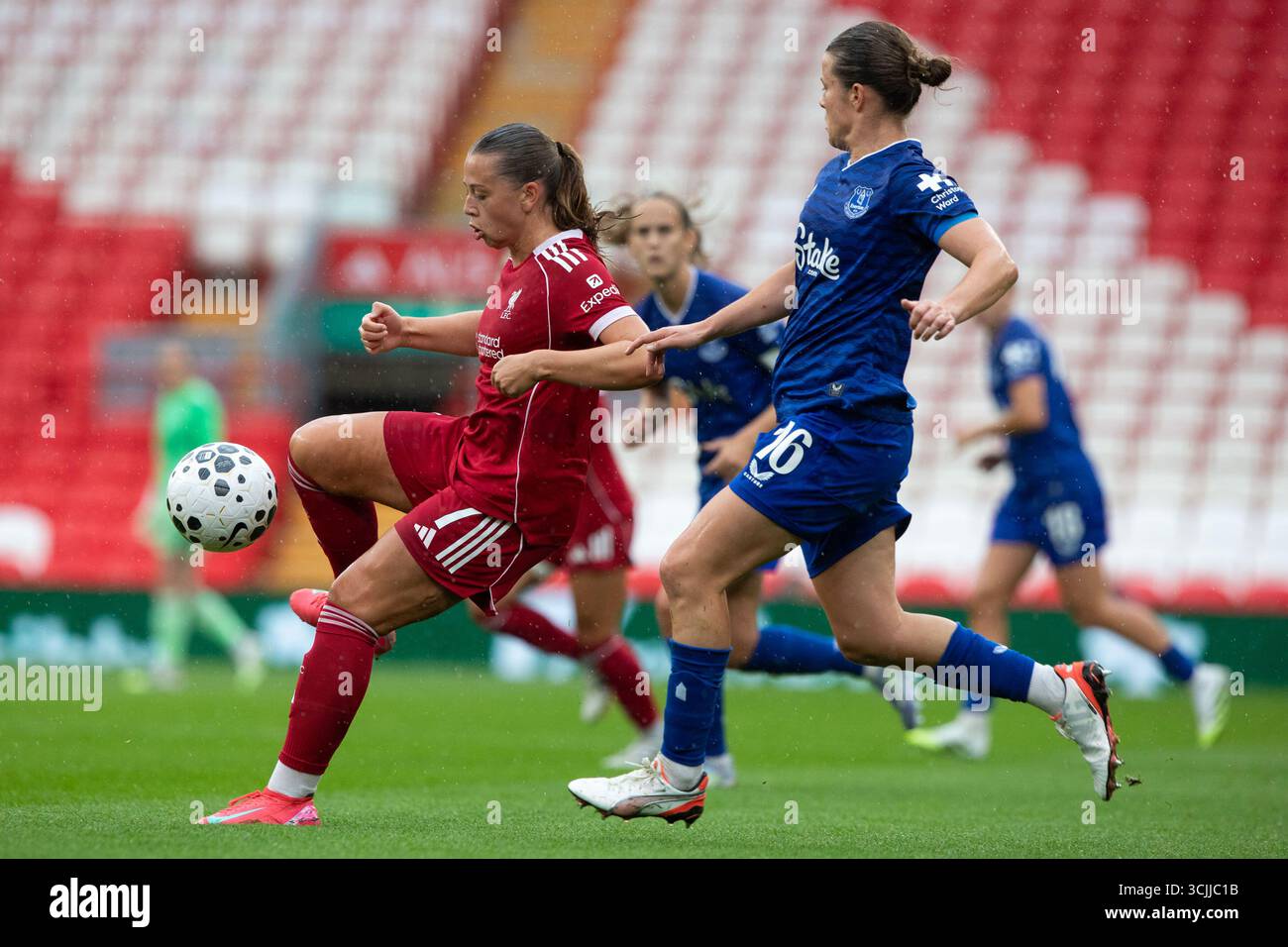 Anfield, Liverpool, England, 7th Septmber 2025 Cornelia Kapocs (7 ...