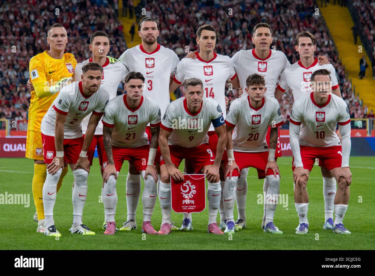 The Polish national football team poses for a photo during the FIFA ...