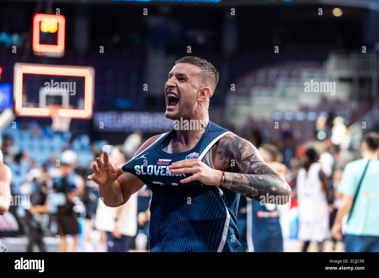 07.09.2025, Riga Arena, Riga, FIN, Eurobasket 205, Basketball ...