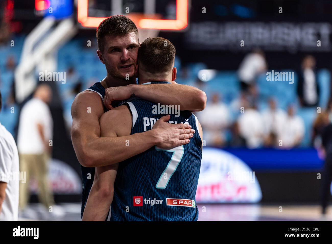 07.09.2025, Riga Arena, Riga, FIN, Eurobasket 205, Basketball ...