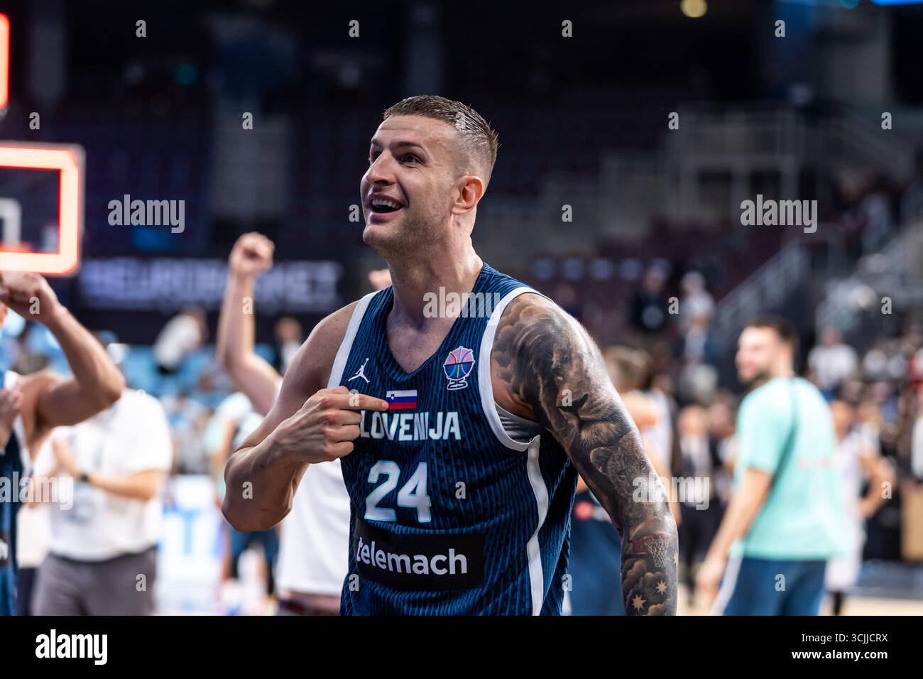 07.09.2025, Riga Arena, Riga, FIN, Eurobasket 205, Basketball ...