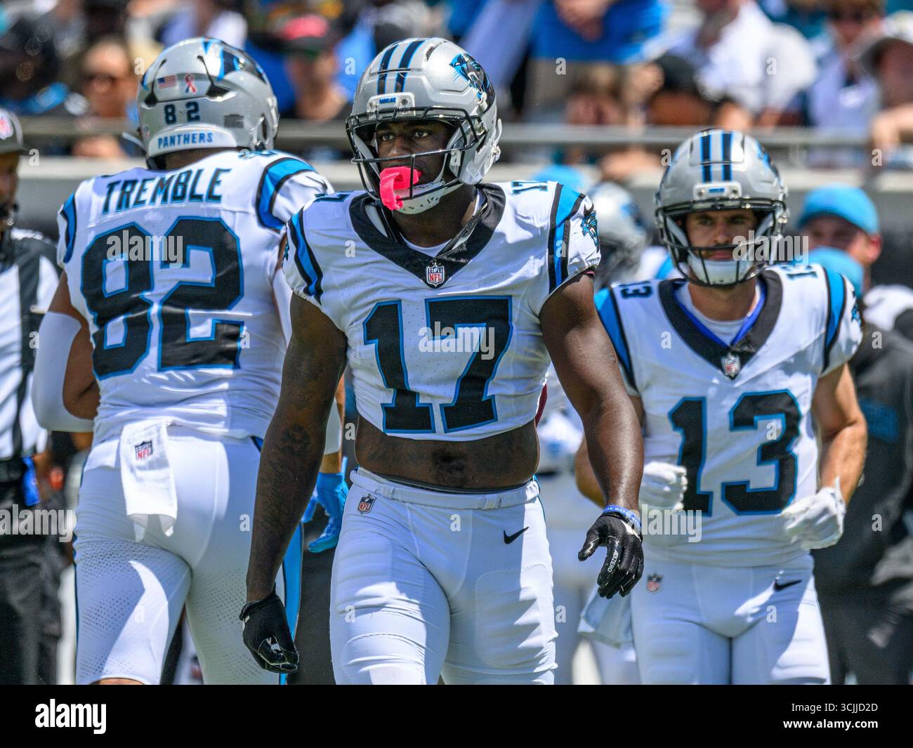 September 7, 2025: Carolina Panthers wide receiver Xavier Legette (17 ...