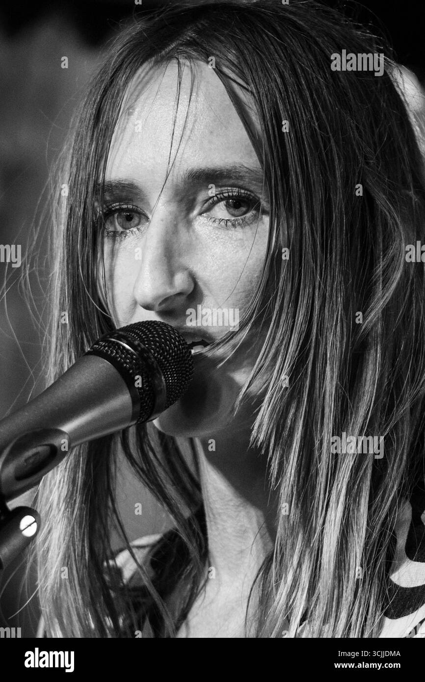 RIA PLAYS, LIVE CONCERT, 2025: The band RIa Plays performing live at The Brit Bar in Weston ...
