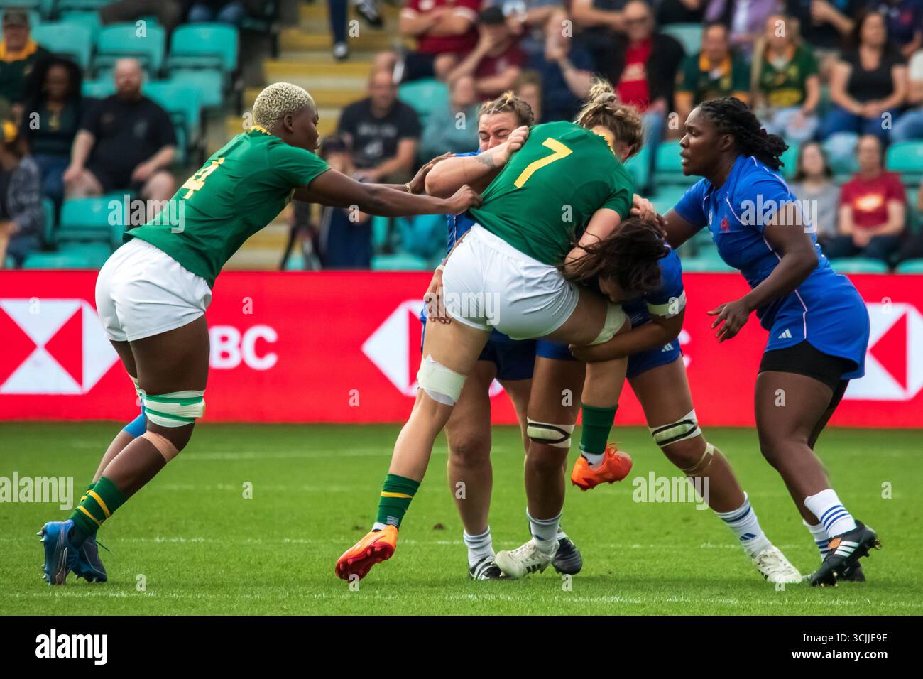 Northampton, UK, 7th September 2025 South Africa number 7 Catha ...