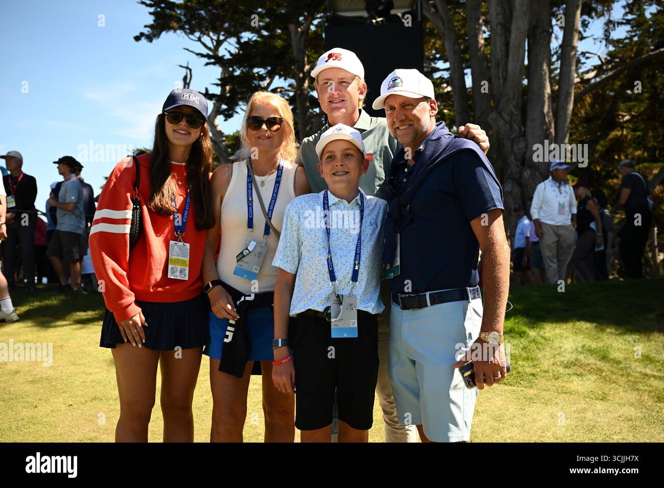 The Great Britain and Ireland team's Luke Poulter poses for a photo ...