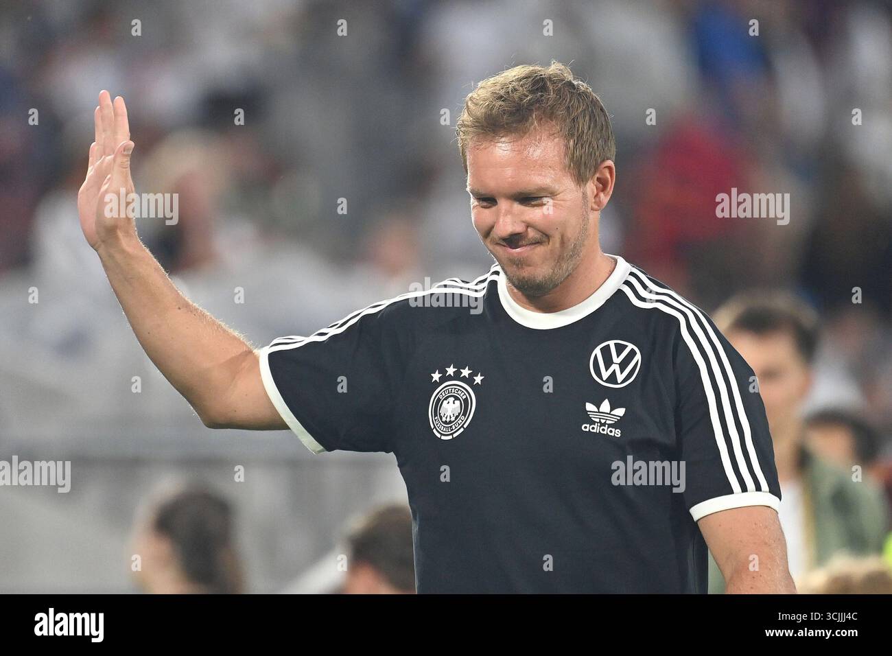 National coach Julian NAGELSMANN (GER), waving, single image, cropped ...