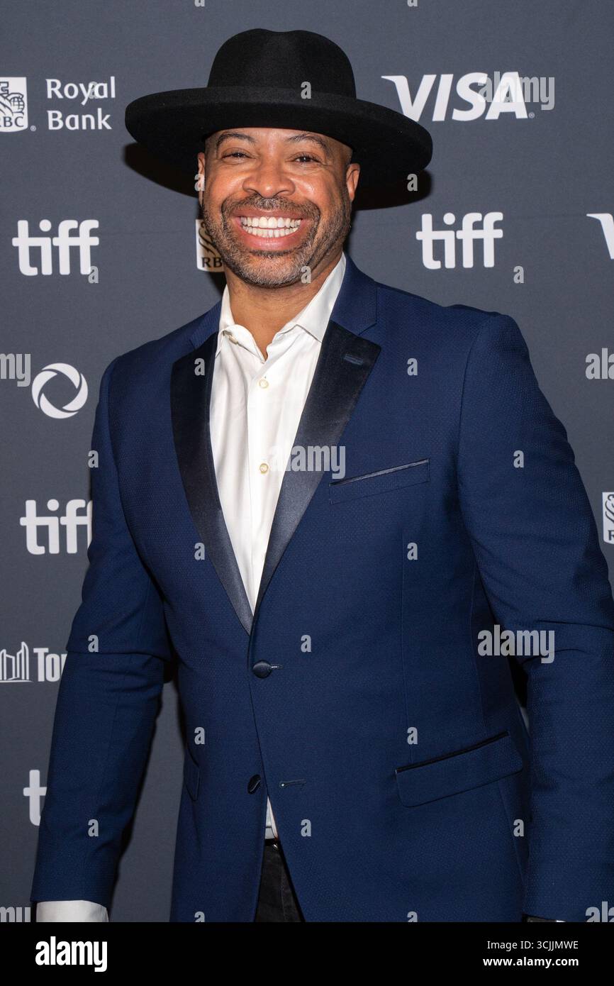 Christopher V. Nelson attends “Youngblood” Premiere during the 2025 Toronto International Film ...