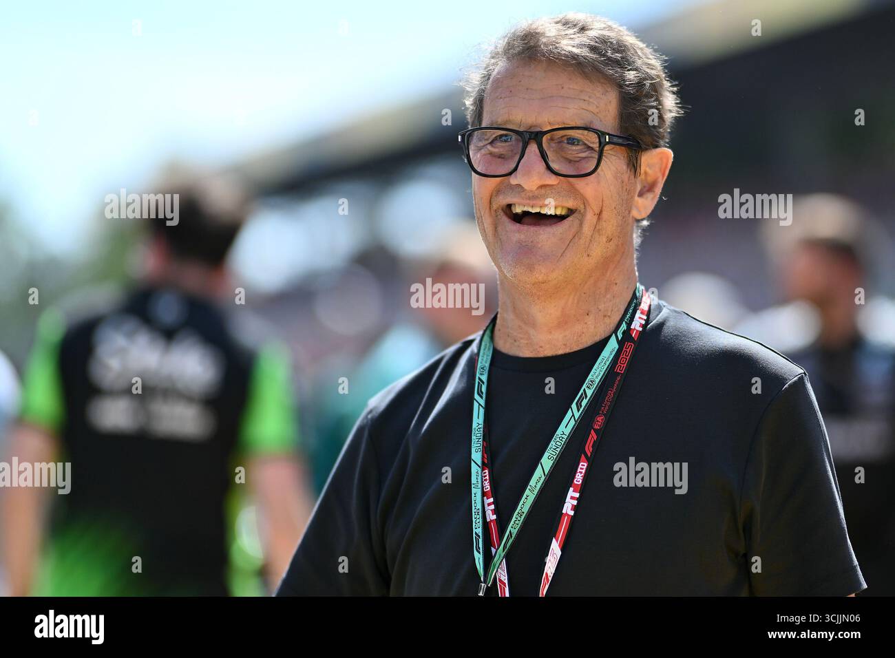 MONZA, ITALY - SEPTEMBER 07: Fabio Capello on the grid during the F1 ...