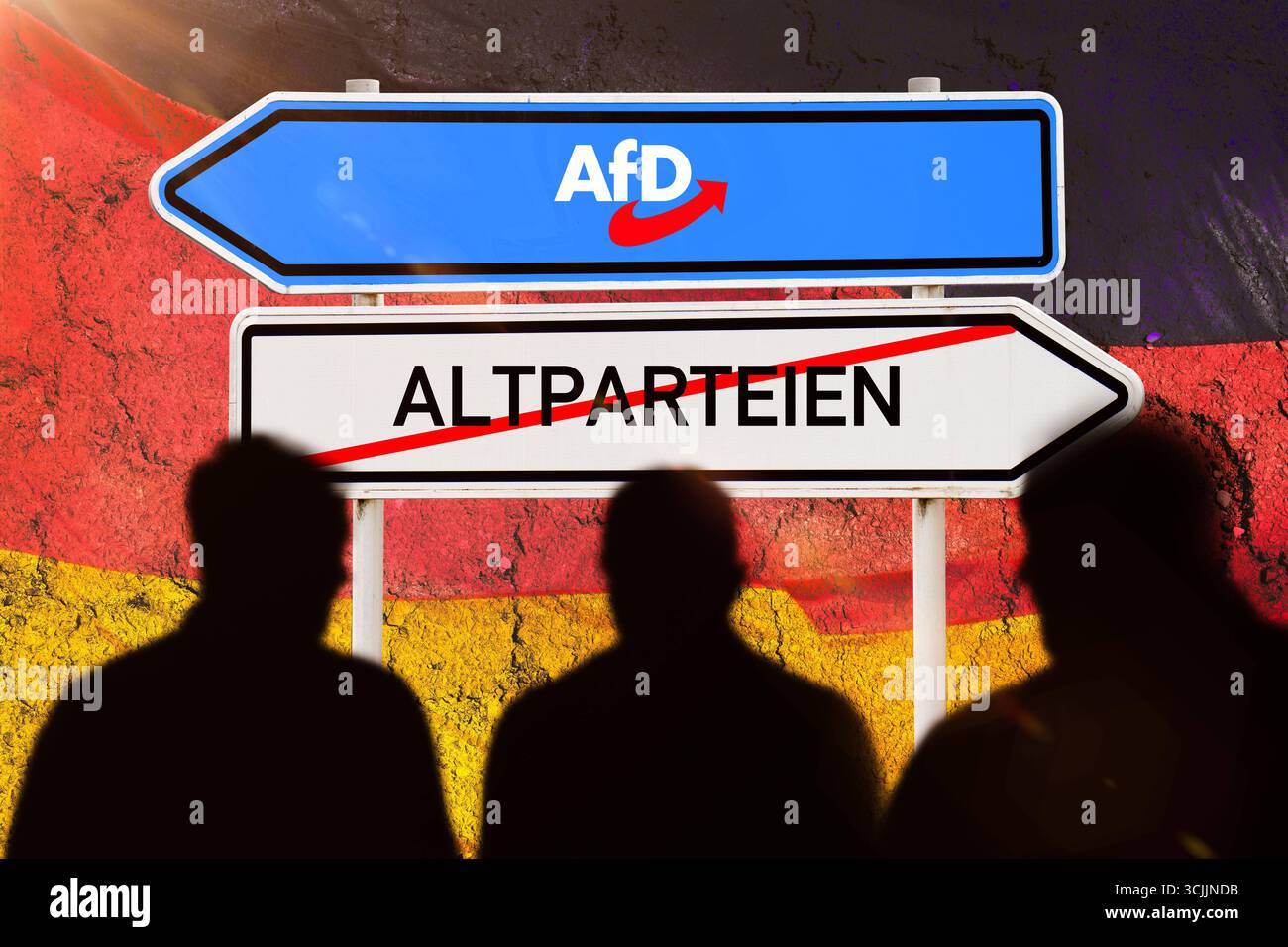 Silhouetten von menschen hi-res stock photography and images - Alamy