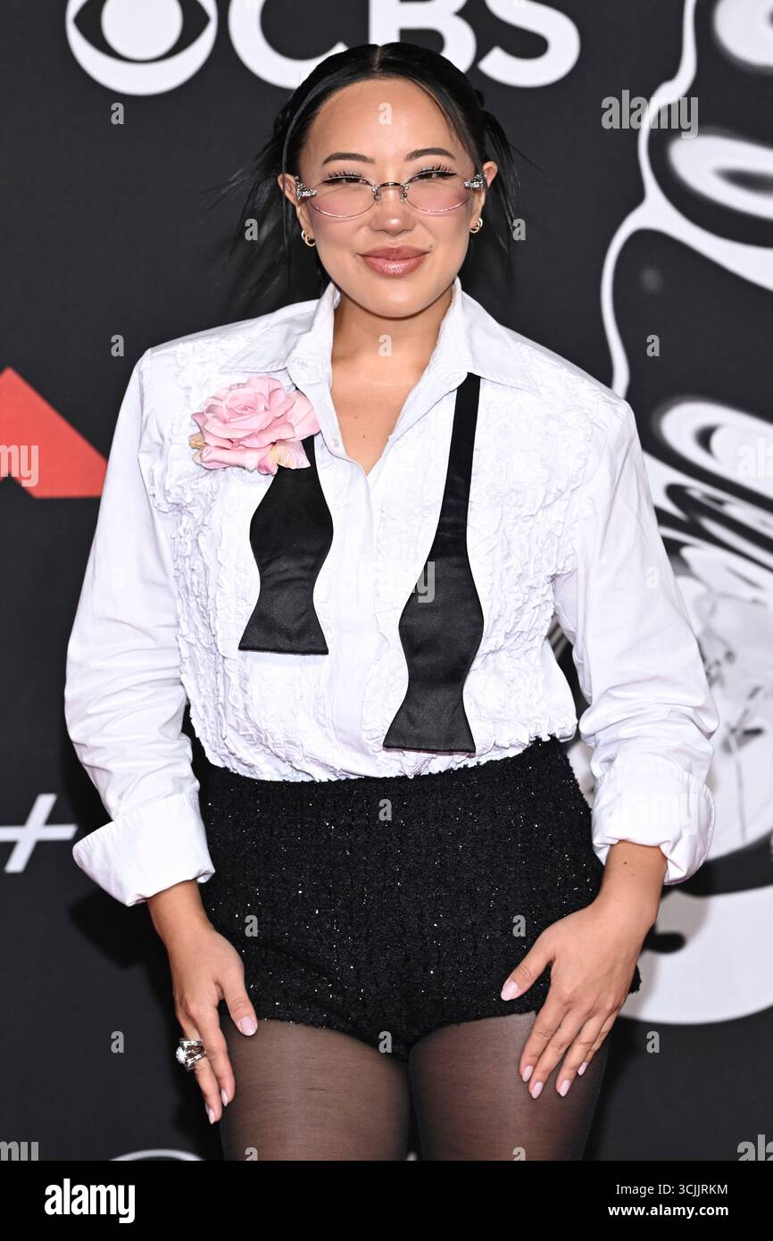 Ashley Yi arrives at the MTV Video Music Awards on Sunday, Sept. 7 ...