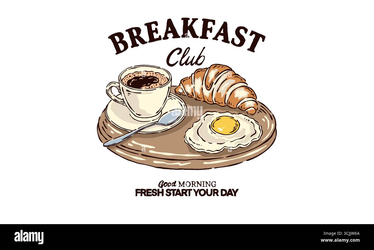 The breakfast club poster Stock Vector Images - Alamy
