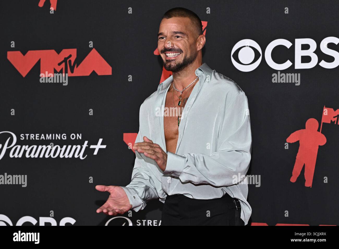 Ricky Martin arrives at the MTV Video Music Awards on Sunday, Sept. 7 ...