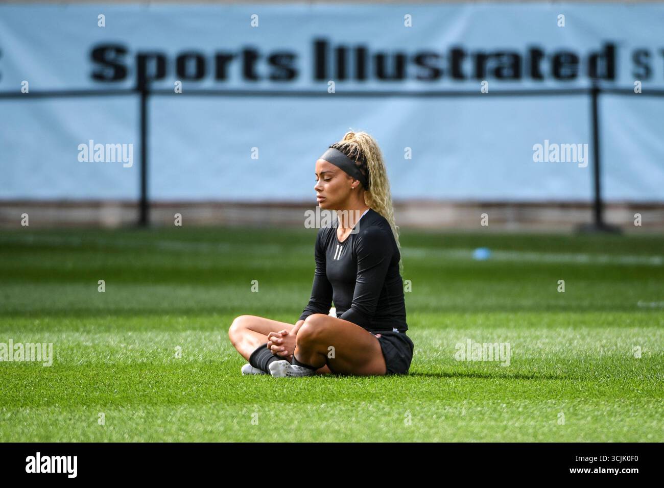 Harrison, United States, September 7, 2025: Sarah Gorden (11 Angel City ...