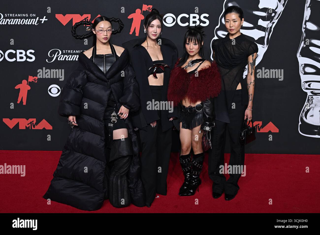 (left to right) Audrey Nuna, Ejae, Rei Ami and May Hong attending the ...