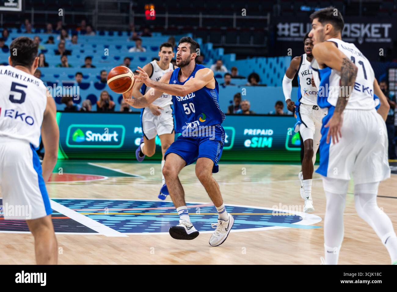07.09.2025, Riga Arena, Riga, LAT, Eurobasket 205, Basketball ...