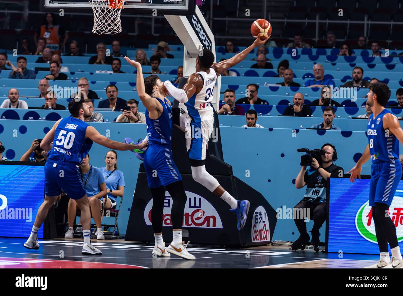 07.09.2025, Riga Arena, Riga, LAT, Eurobasket 205, Basketball ...