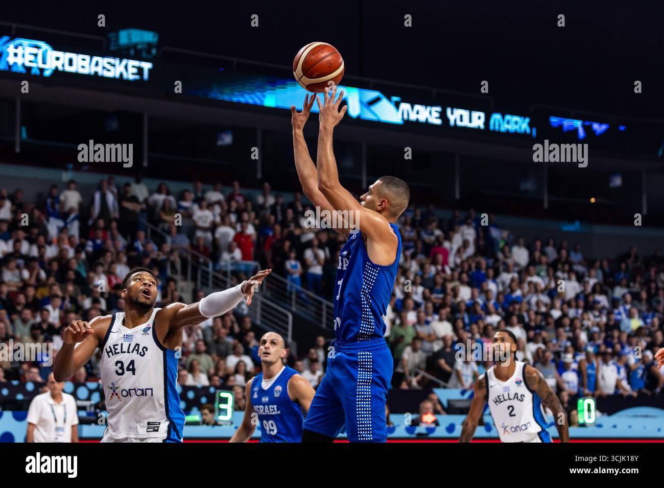 07.09.2025, Riga Arena, Riga, LAT, Eurobasket 205, Basketball ...