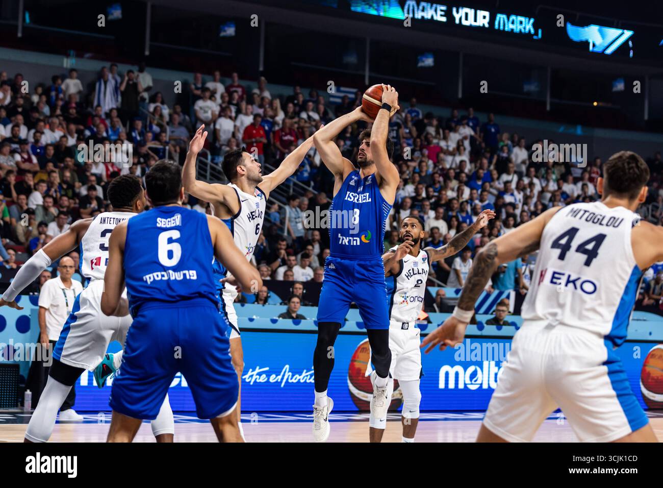 07.09.2025, Riga Arena, Riga, LAT, Eurobasket 205, Basketball ...