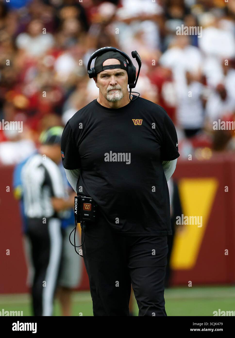 Sept 7, 2025: Washington Commanders Head Coach Dan Quinn during the ...