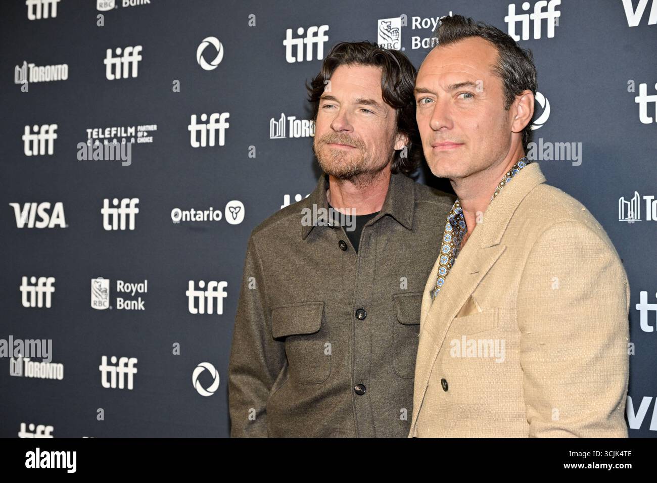Jason Bateman, Jude Law attending the screening of the movie Black ...
