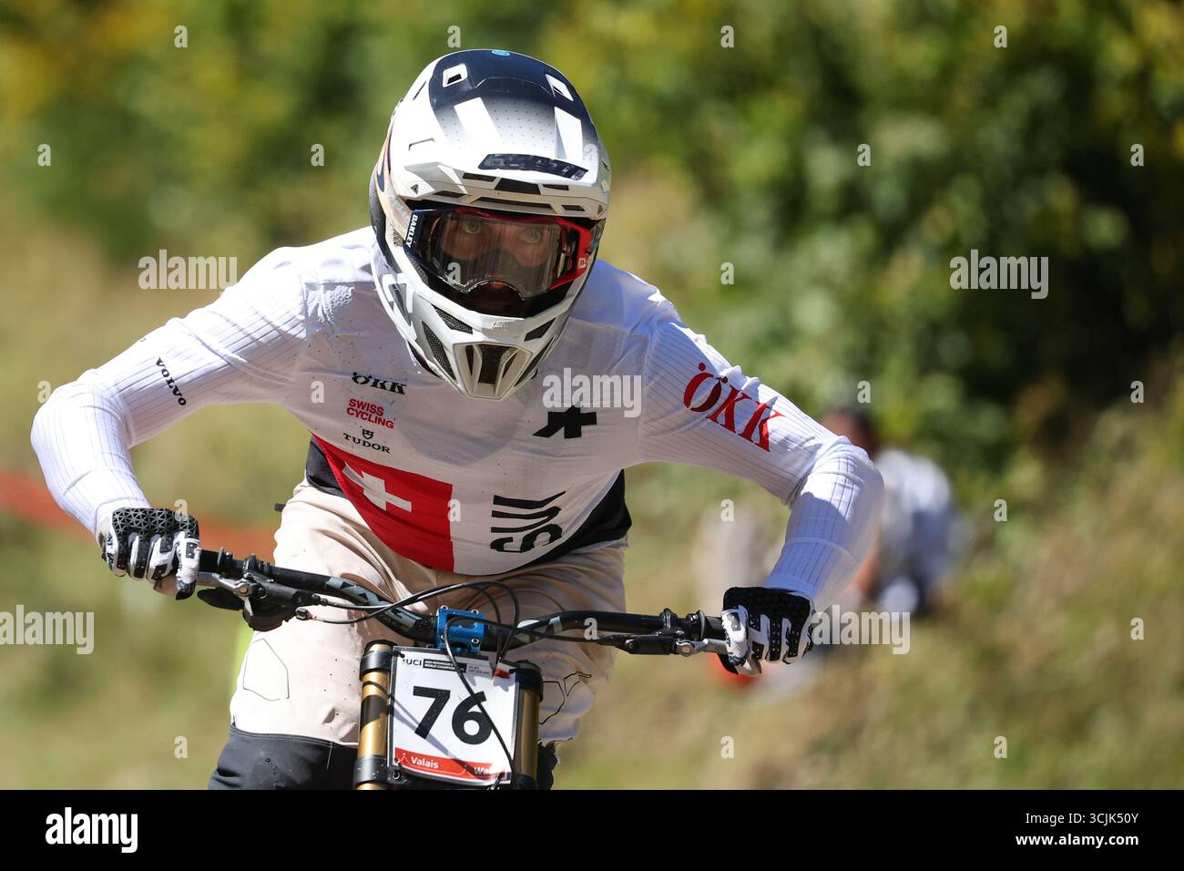 07/09/2025, Champéry, Champéry 2025 UCI Mountain Bike World Championships, Janis Lehmann (SUI ...