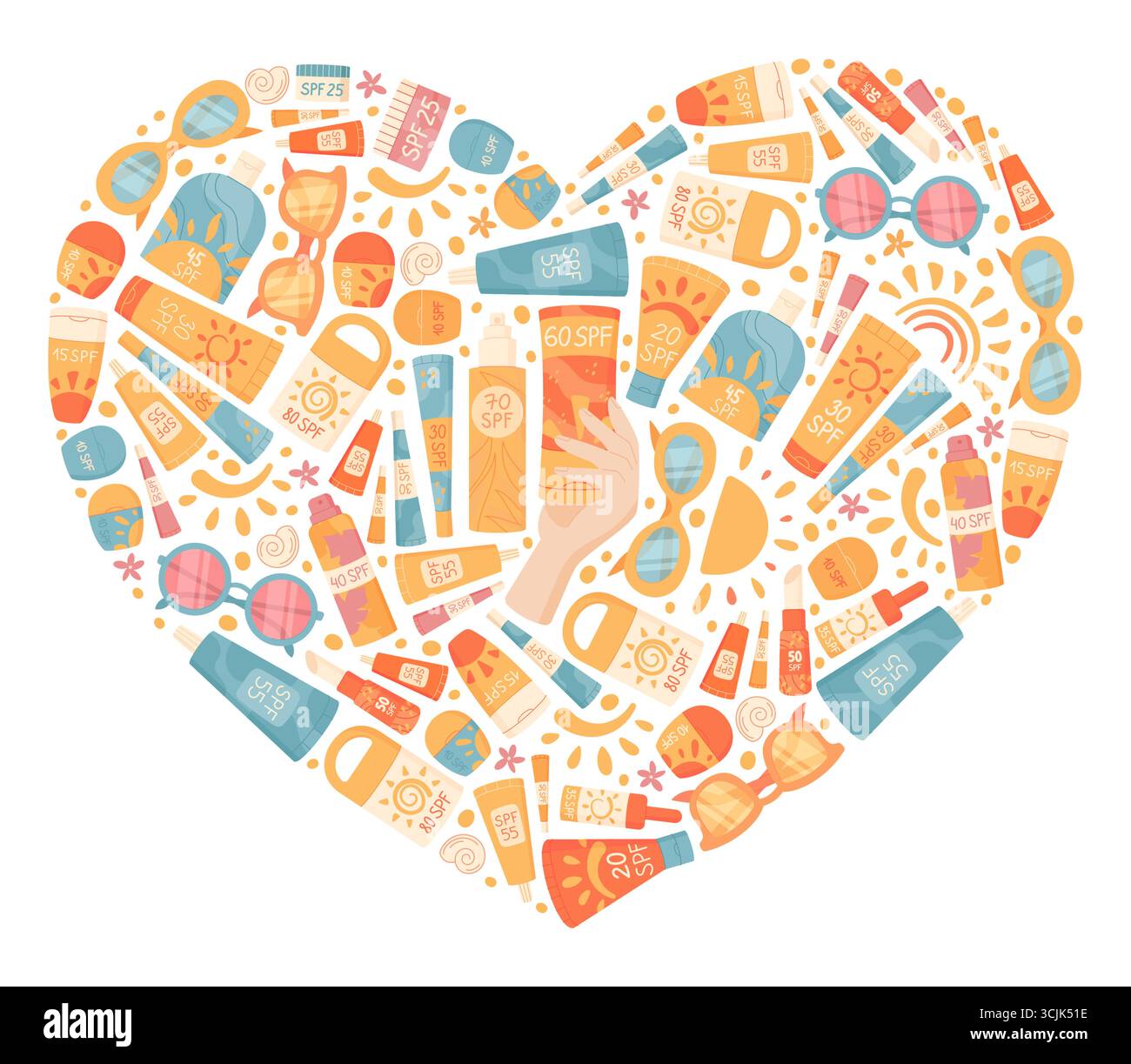 Sunscreen banner Cut Out Stock Images & Pictures - Alamy