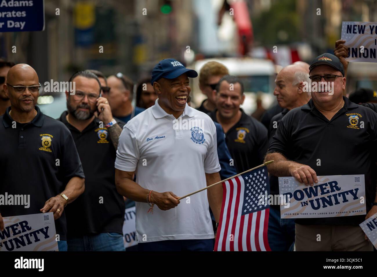 New York City mayor Eric Adams joins the AFL-CIO’s Central Labor ...