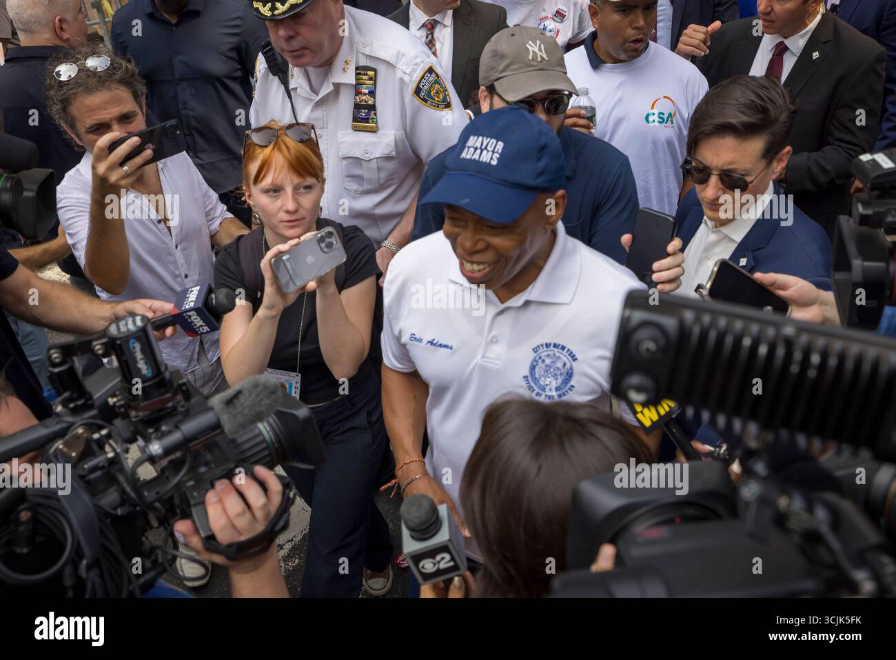 New York City mayor Eric Adams joins the AFL-CIO’s Central Labor ...