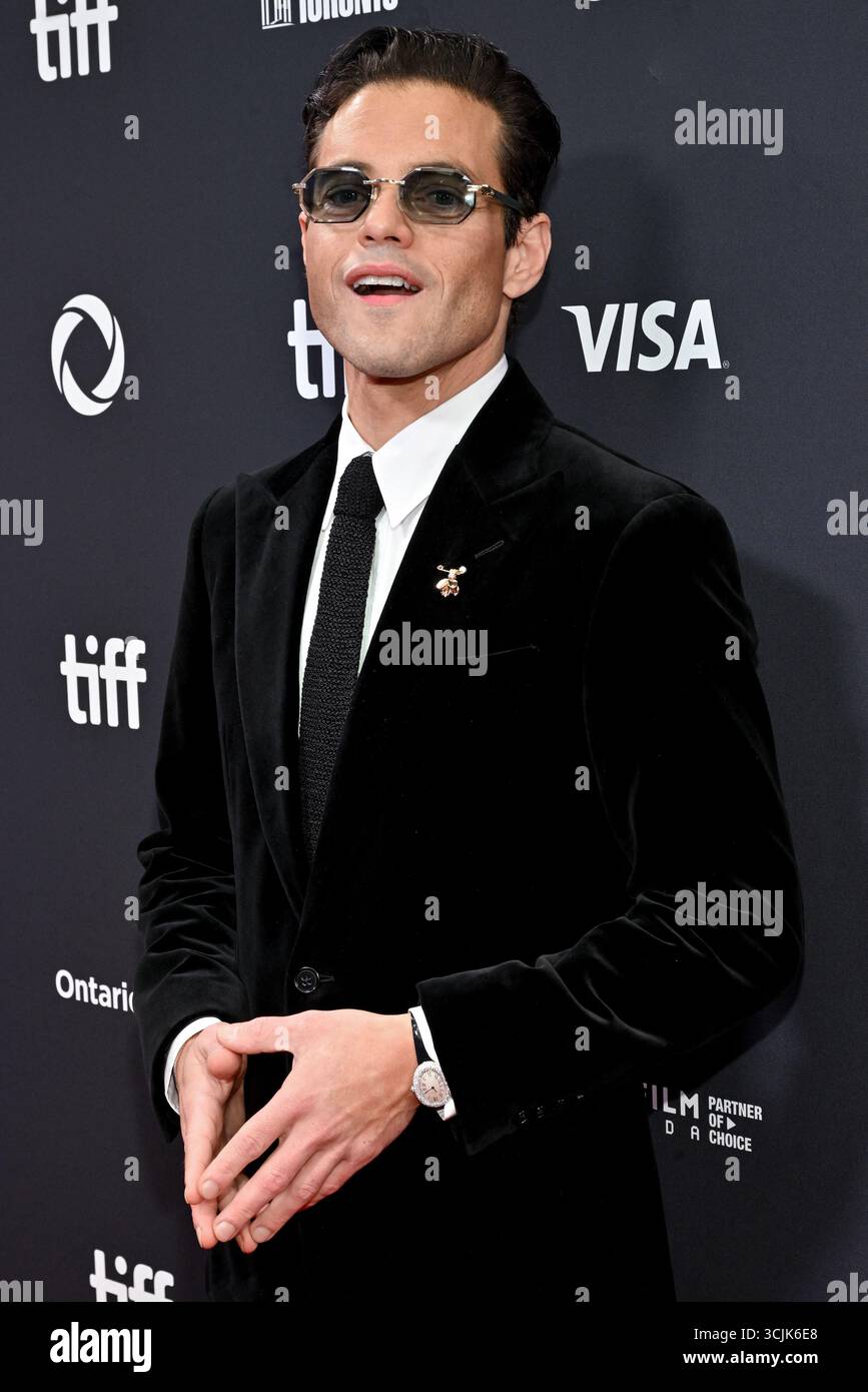 Rami Malek attending the screening of the movie Nuremberg ahead of ...