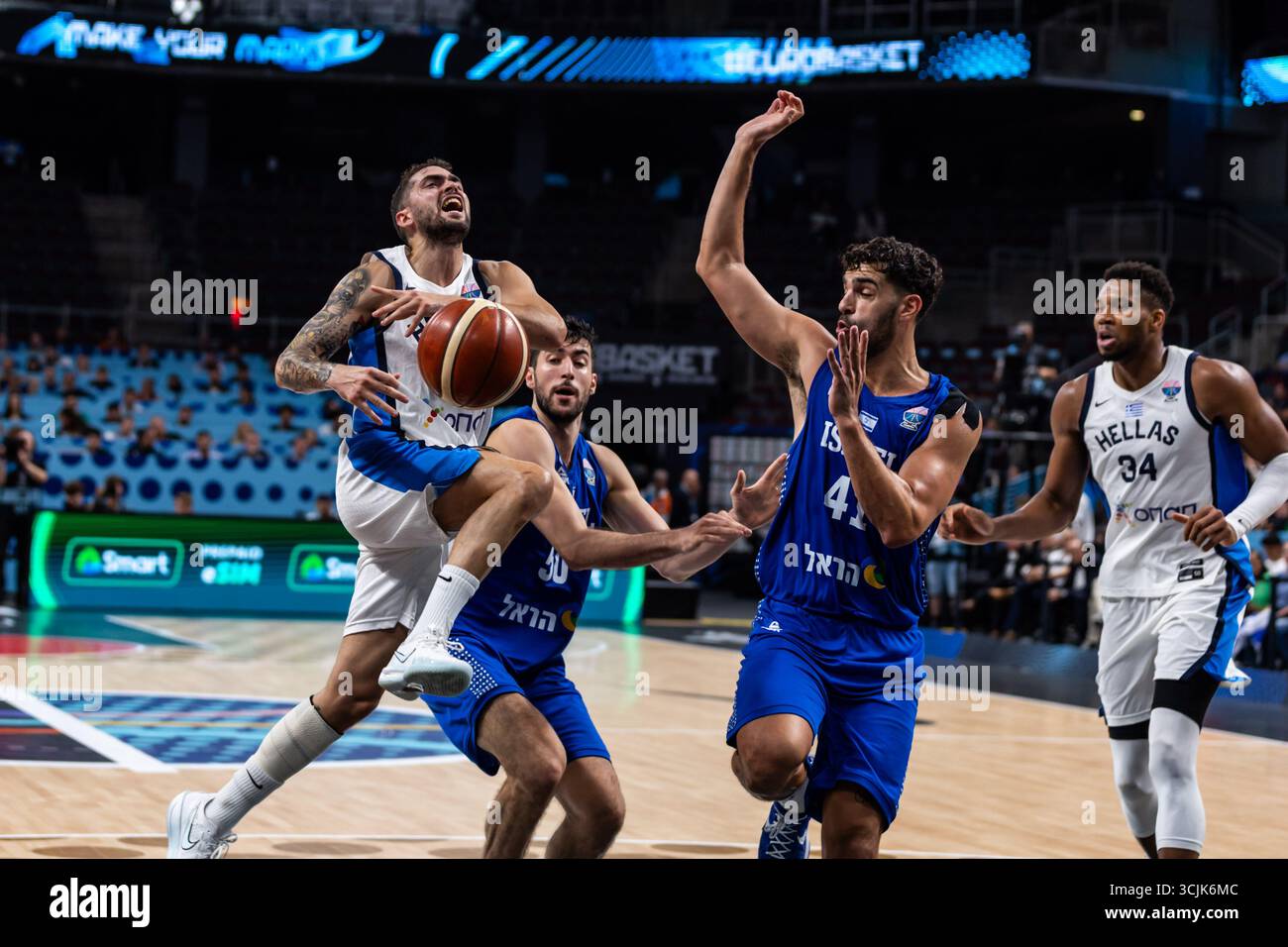 07.09.2025, Riga Arena, Riga, LAT, Eurobasket 205, Basketball ...