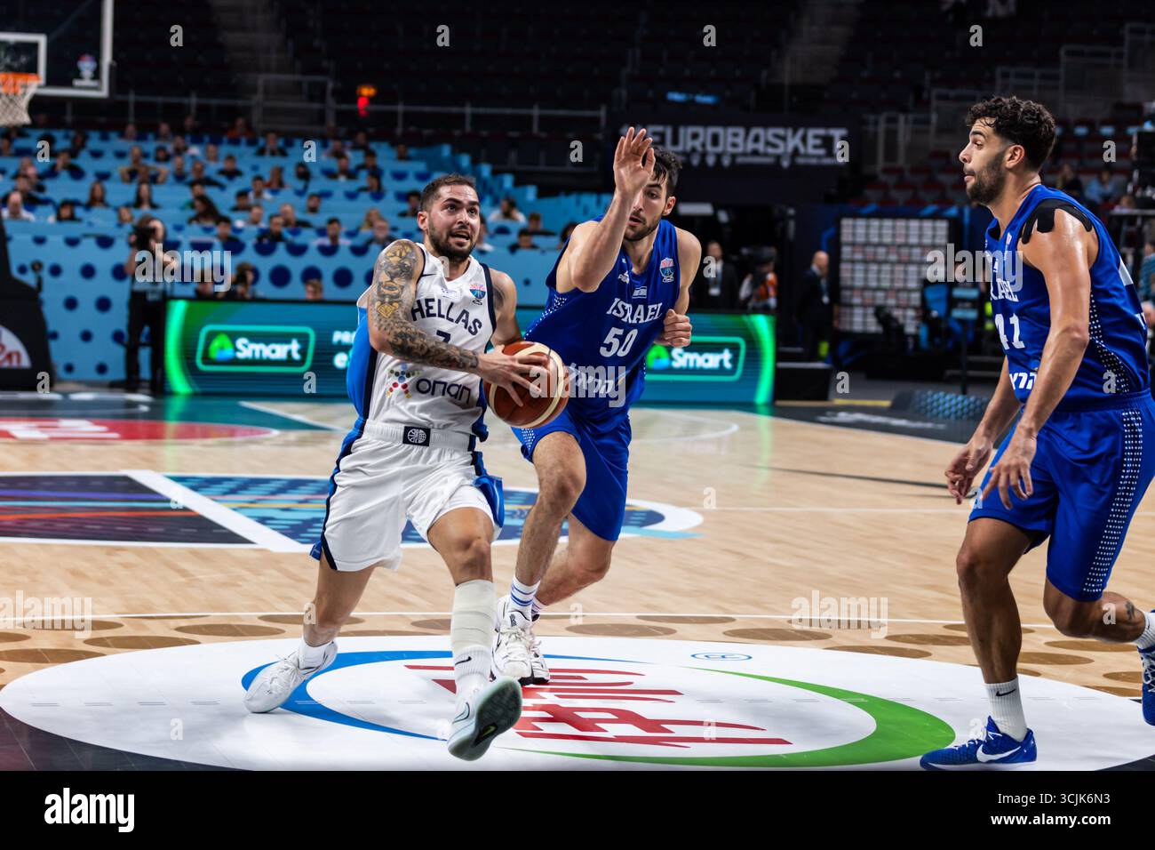 07.09.2025, Riga Arena, Riga, LAT, Eurobasket 205, Basketball ...