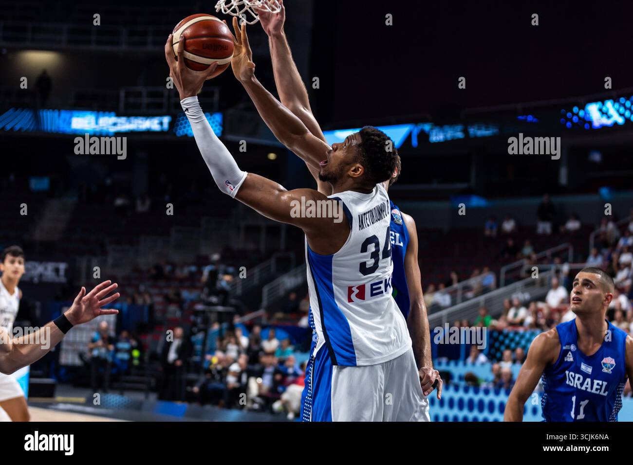 07.09.2025, Riga Arena, Riga, LAT, Eurobasket 205, Basketball ...